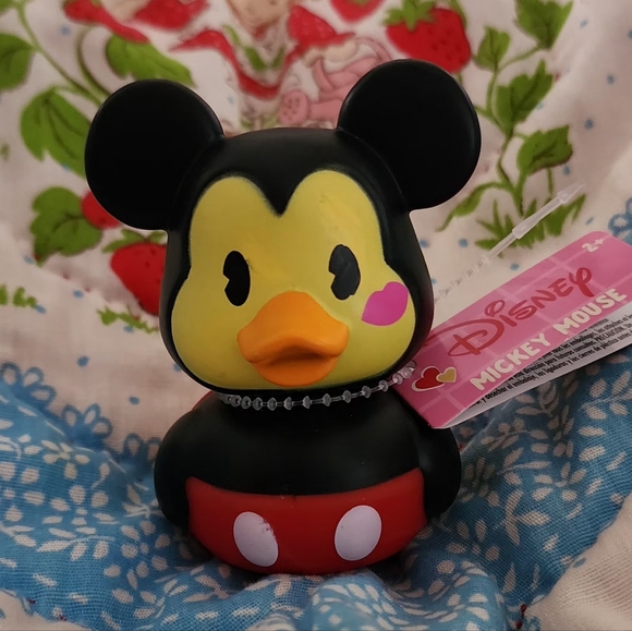 Disney | Toys | Mickey Mouse Kiss Rubber Duck | Poshmark